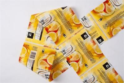 China Kingred PVC Shrink Label Film 10 Colors Printing  In Roll for sale