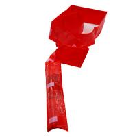China 8%-18% Shrinkage Red Plastic Sausage Casing 50um-75um Thickness for Vienna Sausages for sale