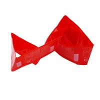 China 8%-18% Shrinkage Red Plastic Sausage Casing 50um-75um Thickness for Vienna Sausages for sale
