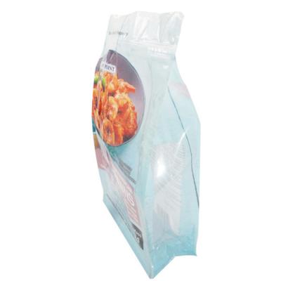 Cina Otto lati che sigillano le borse di nylon risigillabili di Doypack dei materiali di imballaggio per alimenti per i gamberetti congelati in vendita