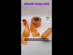 plastic sausage casings custom logo flexography printing  plastic beef sausage casings