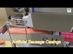 high barrier impermeable colourful polyamide sausage casings  for sausages