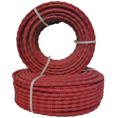 China Vacuum Brazde Diamond Wire Saw for Super Hard Steel Concrete Cutting for sale