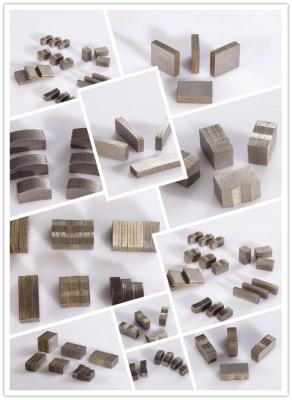China Sandwich Diamond Tool Blade Segment for USA Blue Stone Cutting for sale