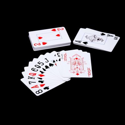 Cina Carte da poker in PVC impermeabile per promozioni ODM in vendita