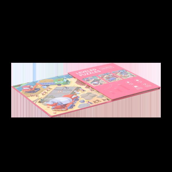 Quality Amusing Puzzle Playing Cards with Colorful Puzzle Back Design for sale