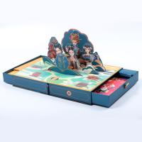 China Printable 3D Board Game Foldable Drawer Style CCC Qualified for sale