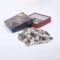Quality 500 Pieces Custom Printed Puzzles Jigsaw Cardboard For Adult for sale