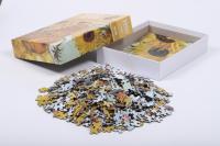 China OEM 500 Jigsaw Puzzles Customized Printing Rectangular for sale