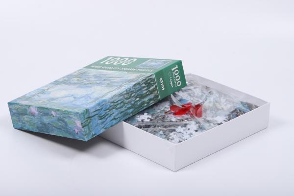 Quality Cardboard CMYK Bulk Puzzle Printing Custom Printed Jigsaw Puzzle for sale