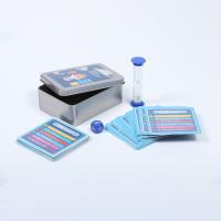 Quality 1000Pcs Custom Poker Sized Playing Card Game Set With Colorful Puzzle Background for sale