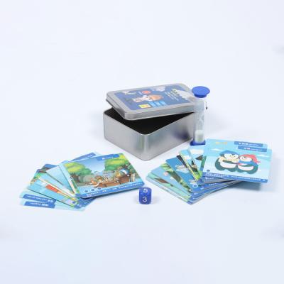 China Colorful Puzzle Pattern Playing Cards With Traditional Court Cards for sale