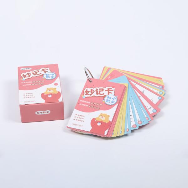 Quality Colorful Puzzle Pattern Durability Paper Playing Cards for sale
