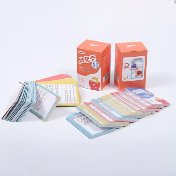 Quality Colorful Puzzle Pattern Durability Paper Playing Cards for sale