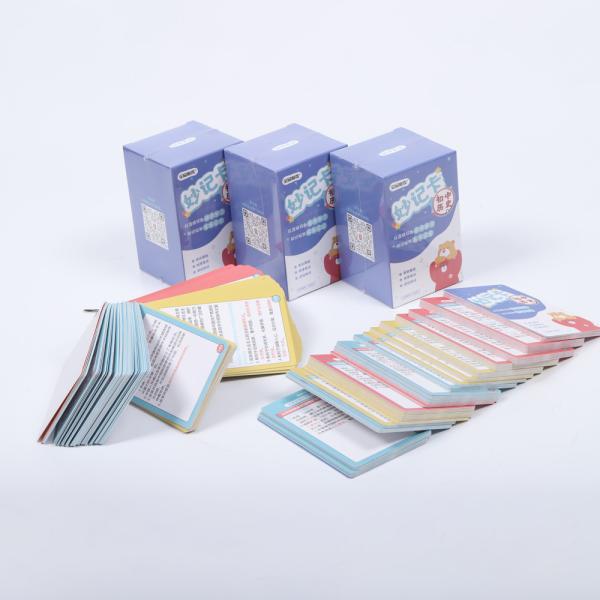 Quality Colorful Puzzle Pattern Durability Paper Playing Cards for sale