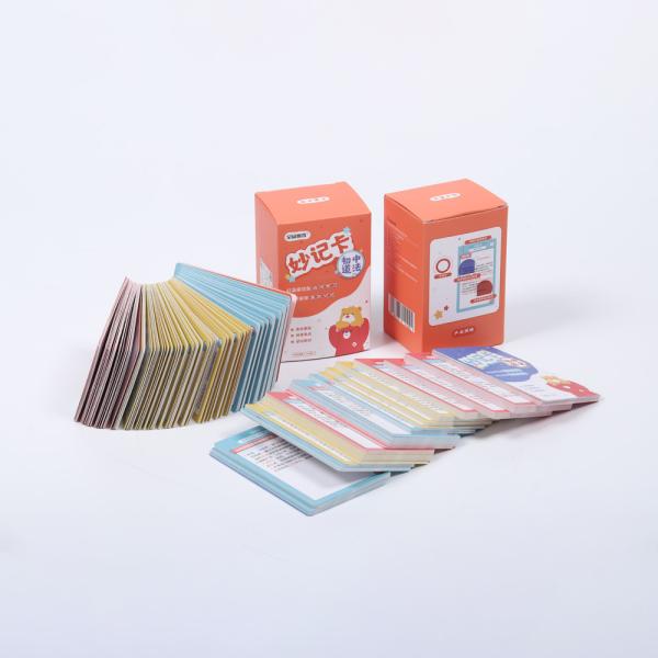 Quality Colorful Puzzle Pattern Playing Cards For All Ages for sale