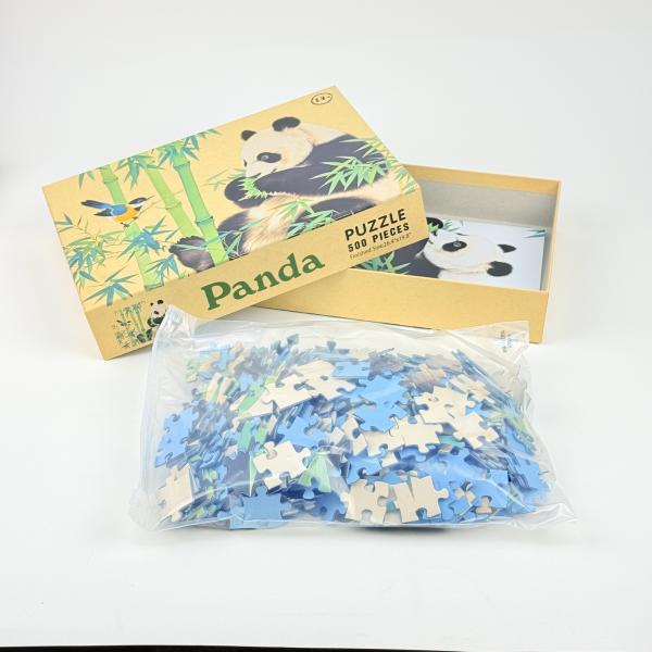 Quality Bright And Colorful Cardboard Jigsaw Puzzles For Indoor Family Fun for sale