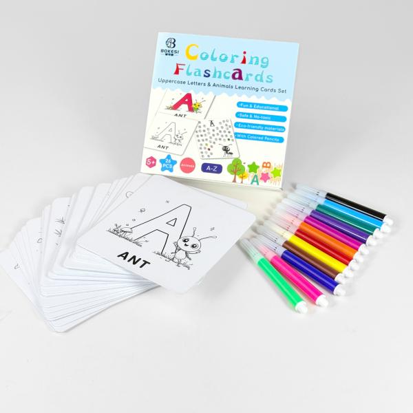 Quality "Reusable Silicone Letter Cards! Color with Markers → Wipe Clean → Repeat for sale