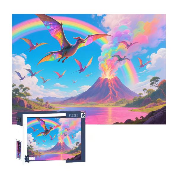 Quality 1000-Piece Custom Printed Jigsaw Puzzle for Educational Play for sale