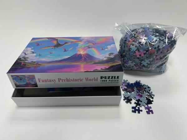 Quality 1000-Piece Custom Printed Jigsaw Puzzle for Educational Play for sale