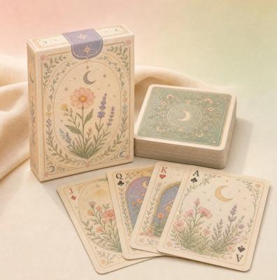 China Custom OEM Eco-friendly Paper Playing Cadrs with Standard Packaging Card Manufactured for sale