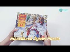 transportation christmas numbers educational jigsaw puzzle 100 piece