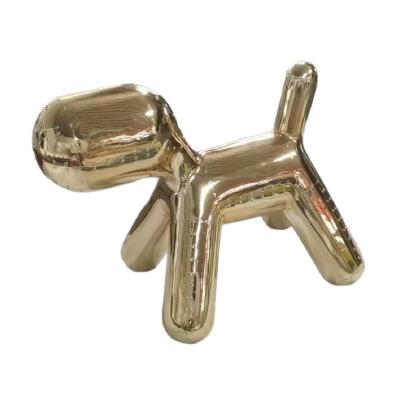 Industrial Mini Aluminum Shell Fiberglass Cute Animal Puppy Chair Dog shape kid chair