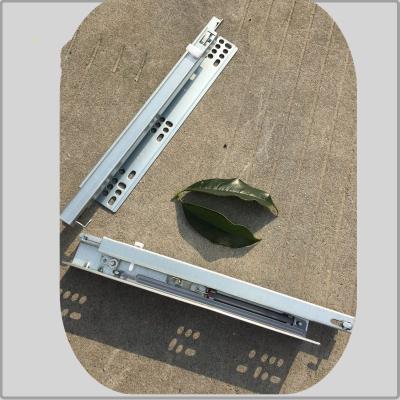 China European style 400mm grey handle  auto closing undermount drawer slides for cabinet drawer for sale