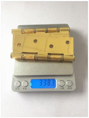 China 4  Heavy Duty Metal Door Hinges , Door Hinge Placement Fancy Design for sale