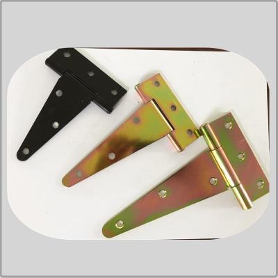 Cina cerniere di cinghia commerciali di 1.7mm T, cerniera di porta ornamentale del T del recinto delle cerniere di cinghia del portone in vendita