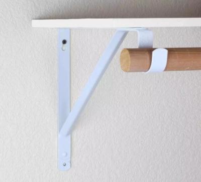 Cina Colori la polvere che ricopre resistente d'acciaio di scaffale di colore bianco decorativo dei sostegni di gancio in vendita