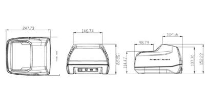 China 1- Casino Card Scanner Card Reader com Free SDK RFID Reader 3.0 Megapixels à venda