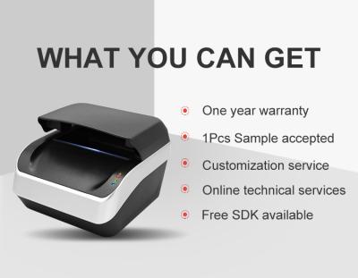 Cina Scansione dei passaporti senza sforzo con il lettore e lo scanner automatico di passaporti per hotel USB 2.0 in vendita