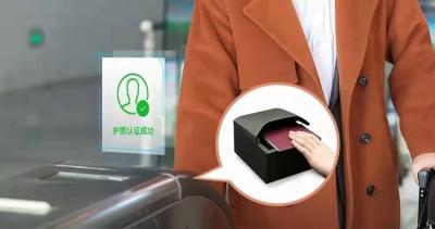 Cina High Speed Kiosk Passport Reader con risoluzione di 500 DPI e scanner integrato in vendita