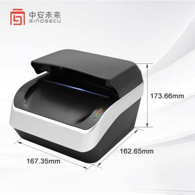 Cina Agenzia di viaggi Sinosecu Sistema di inserimento dati di passaporto con elemento CMOS nero Tipo di scansione in vendita