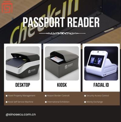 China SINOSECU SDK habilitado para leitores de passaportes e Apr5300i para verificação de identidade de resolução à venda