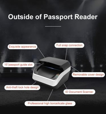 Cina Reader di carte d'identità personalizzato OEM per scanner di documenti di identificazione a pagina completa multifunzionale in vendita