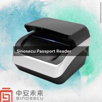 China Optical ID Card Reader Hotel Reader Sinosecu OCR MRZ Barcode Passport Scanner Reader for sale