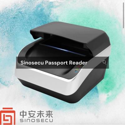 China Optical ID Card Reader Hotel Reader Sinosecu OCR MRZ Barcode Passport Scanner Reader for sale