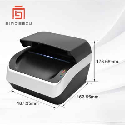 China Sinosecu Multifuntcional Leitor de Passaporte com OCR ID Scanner e SDK 1 Segundo de Velocidade de Análise à venda
