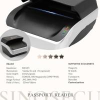 China Five Megapixels OCR Passport Scanner with 24 Bit Colour Depth and RFID Reading Function for sale