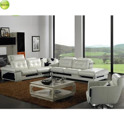 China Redde Bee Luxury Leather Corner Sofa: Modern Design, Elevates Living Room Elegance for sale