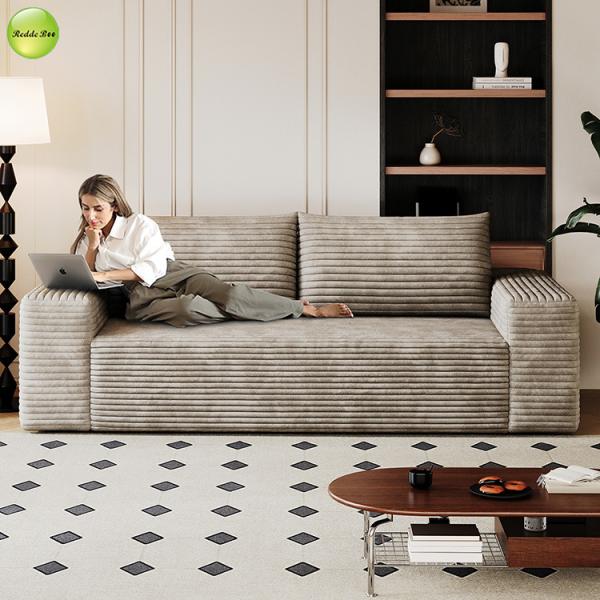 Quality Two Seater Compressed Chenille Fabric Sofa And Loveseat For Small Apartment for sale