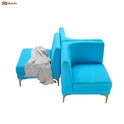 China Commercial Collaborative Modular Linen Sofa Couch Sofa Anti Deformation for sale