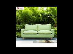 154 Minimalist Design Fabric Upholstered Pillows Sofa for Living Room