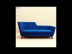 303New Luxury Design Fabric Asymmetrical Backrest 3 Seater Sofa for Apartment