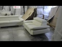 3100Luxury Design Leather Adjustable Headrest&Armrest Sofa Sets Hotel Lobby Use