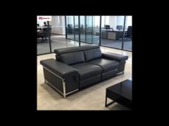 3343Modern Design Leather Recliner Ergonomic Sofa Sets Reception Room Use