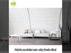 J15 Fabric Modular Set: Versatile Layout, Airy Vibe – Transform Home into a Relaxing Urban Retreat