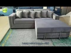 6260  Luxury Velvet Lounge: Cloud - Like Comfort, Modular Storage – Top Pick for Stylish Urban Homes